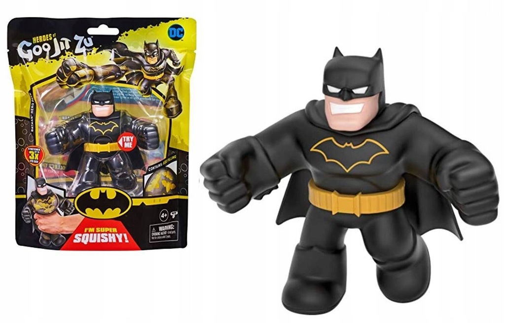 HEROES OF GOO JIT ZU FIGURKA BATMAN SQUISHY DC - 13029129017 - oficjalne archiwum Allegro