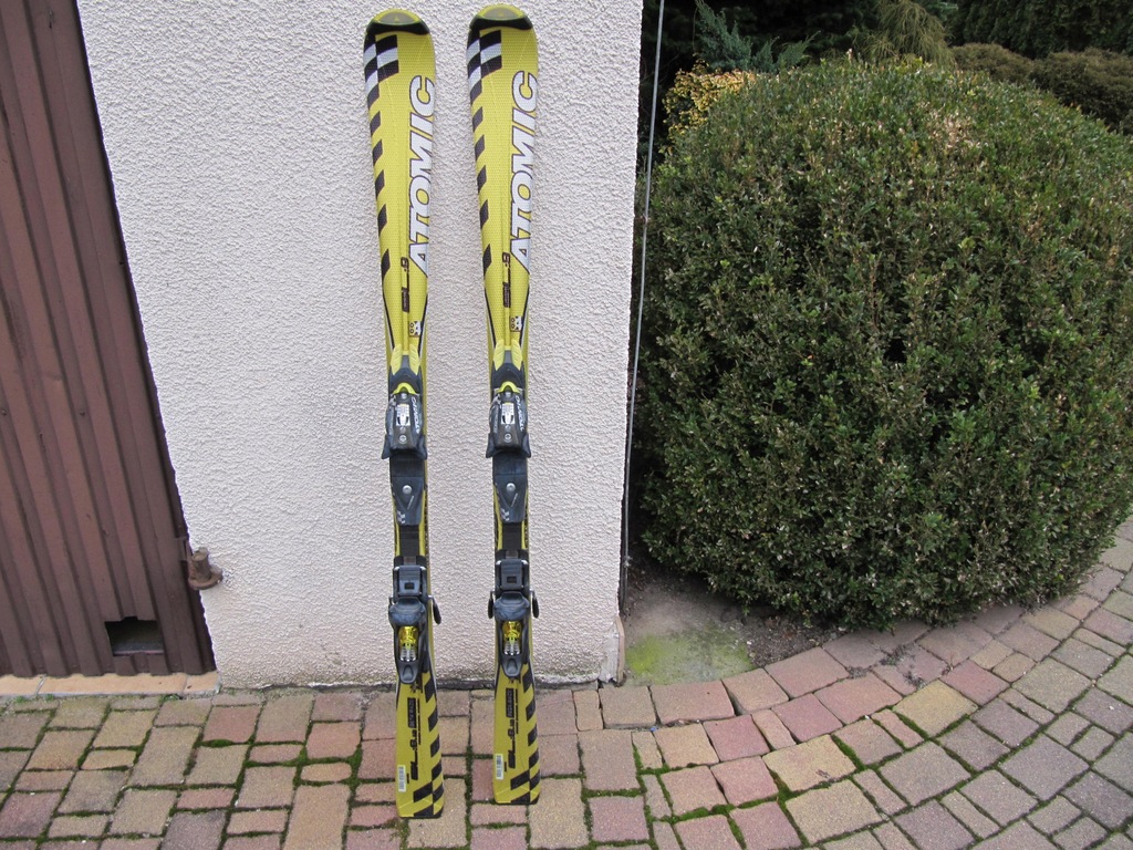 NARTY CARVINGOWE ATOMIC SL9 150CM WIĄZANIA - 13333524416 - oficjalne archiwum Allegro