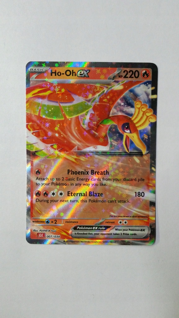 Ho-Oh ex (CLC 007) - Pokemon TCG Classic: Charizard & Ho-Oh ex Deck - 15194692481 - oficjalne ...