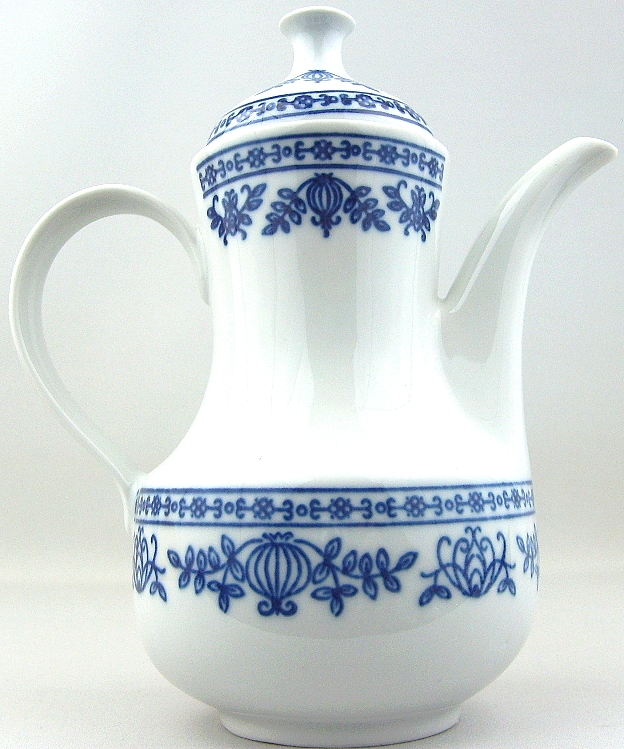 # MAŁY DZBANEK, wzór CEBULOWY, KAHLA, 1957 - 64 - 12311614589 - oficjalne archiwum Allegro