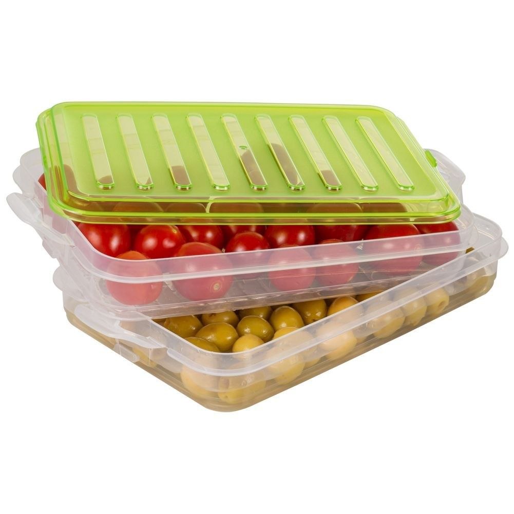 POJEMNIK ORGANIZER DO LODÓWKI NA WĘDLINY SERY 2-PO - 13882243507 - oficjalne archiwum Allegro