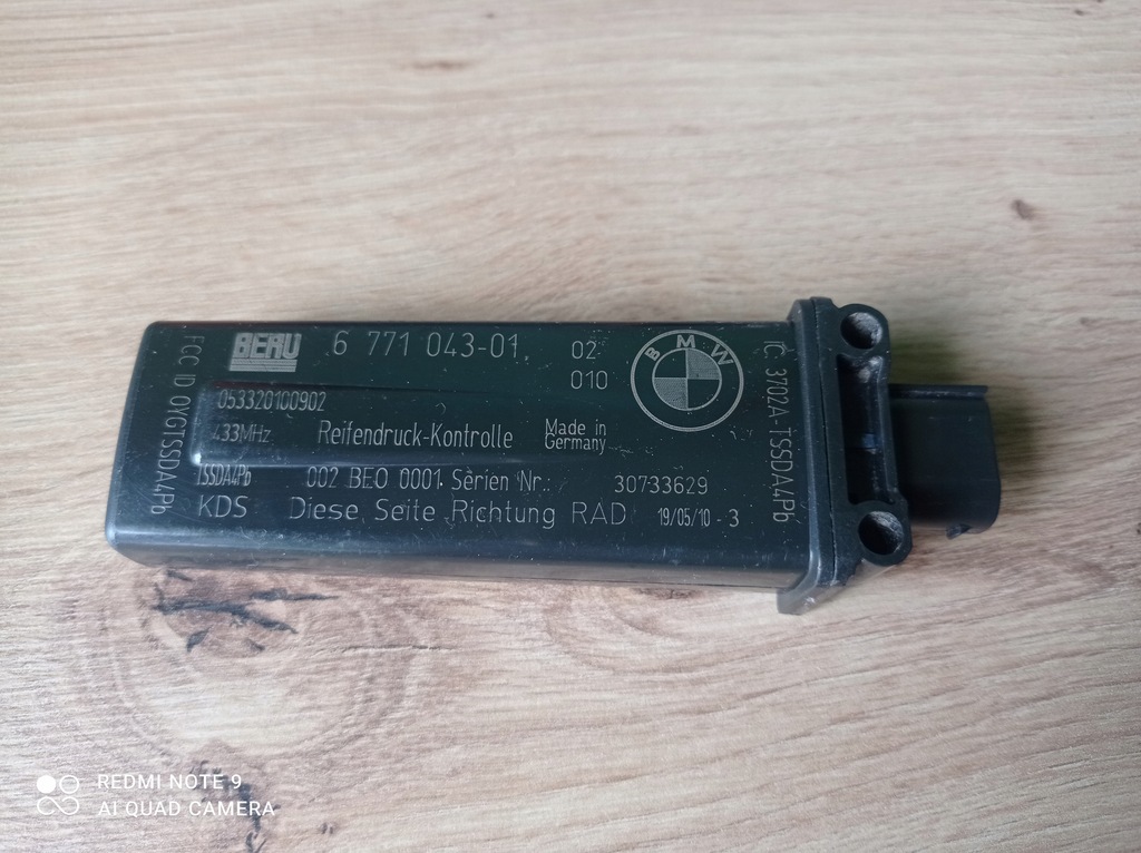 Sterownik moduł antena RDC BMW 6771043 - 12209421542 - oficjalne ...
