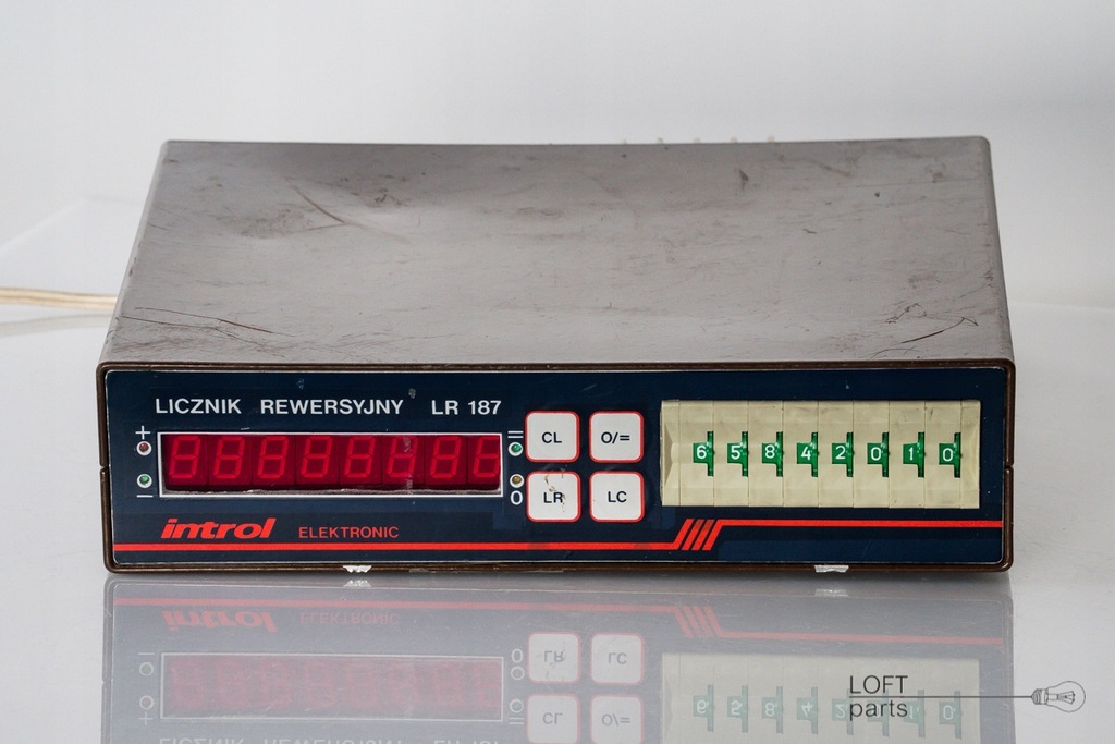 Licznik rewersyjny Introl LR 187 - 13140521516 - oficjalne archiwum Allegro