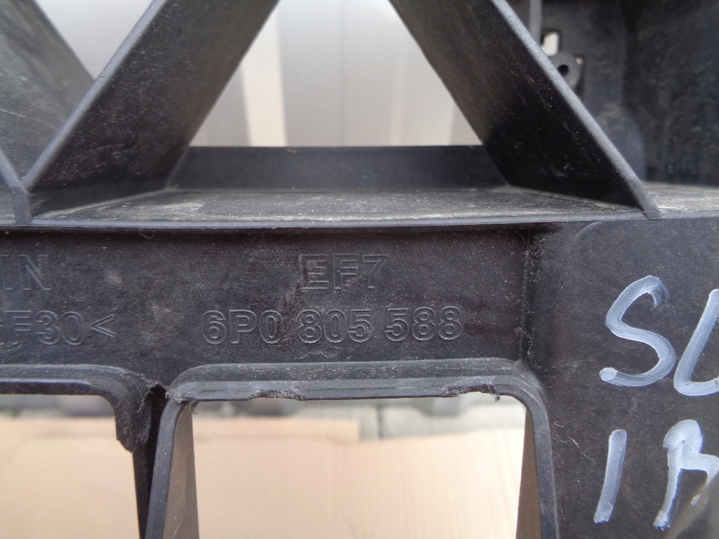 SEAT IBIZA 4 6J PAS PRZEDNI WZMOCNIENIE 6P0805588A - 9058586217 ...