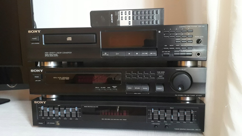 Sony SEQ- 411 Korektor graficzny Graphic Equalizer - 8276176282 ... Sony SEQ- 411 Korektor graficzny Graphic Equalizer - 8276176282 ...