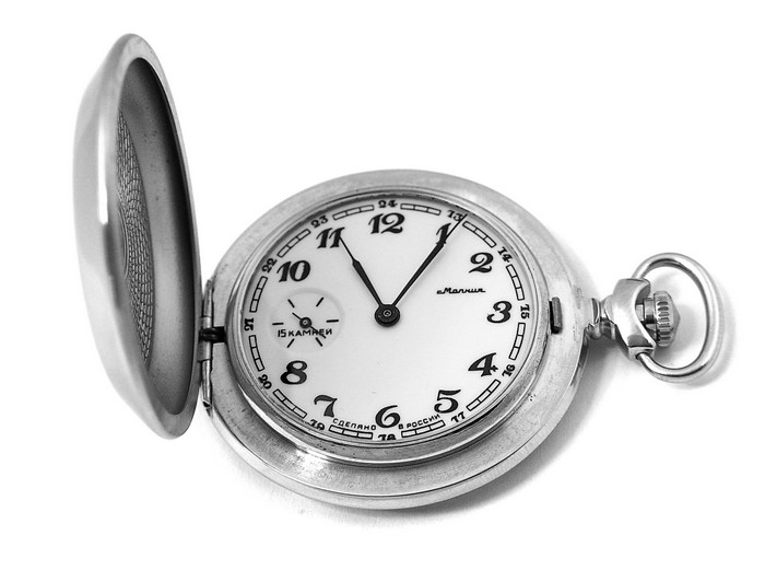 ROSYJSKI ZEGAREK KIESZONKOWY COSMOS APOLLO MOLNIJA - 6002599429 ...