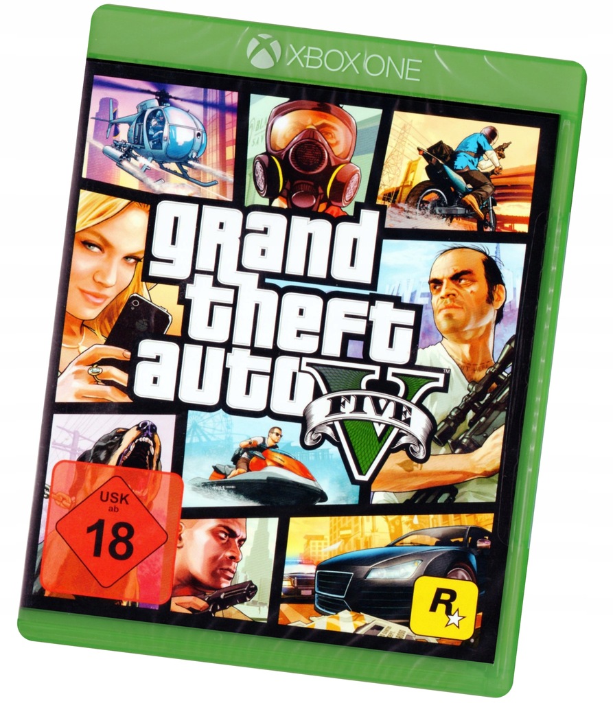 Купить GTA V 5 PL на польском языке + бонус Xbox One New: отзывы, фото ...