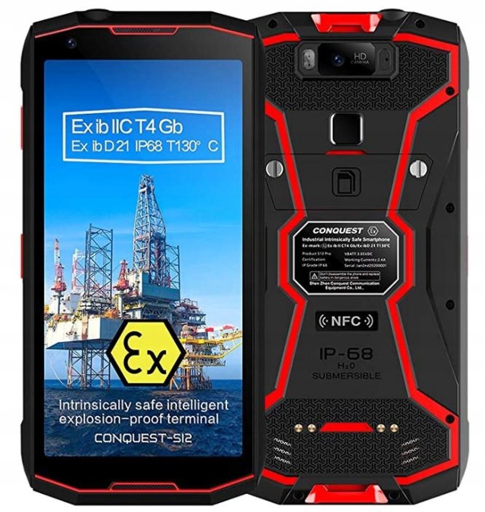 CONQUEST S12 PRO ATEX V1 EEA 5.99' 6/128G PRZEDSTA - 11649564428 ...