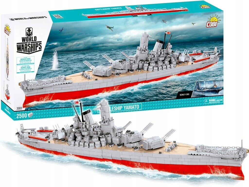 COBI 3083 japan Battleship Pancernik Yamato unikat - 11638678046 ...