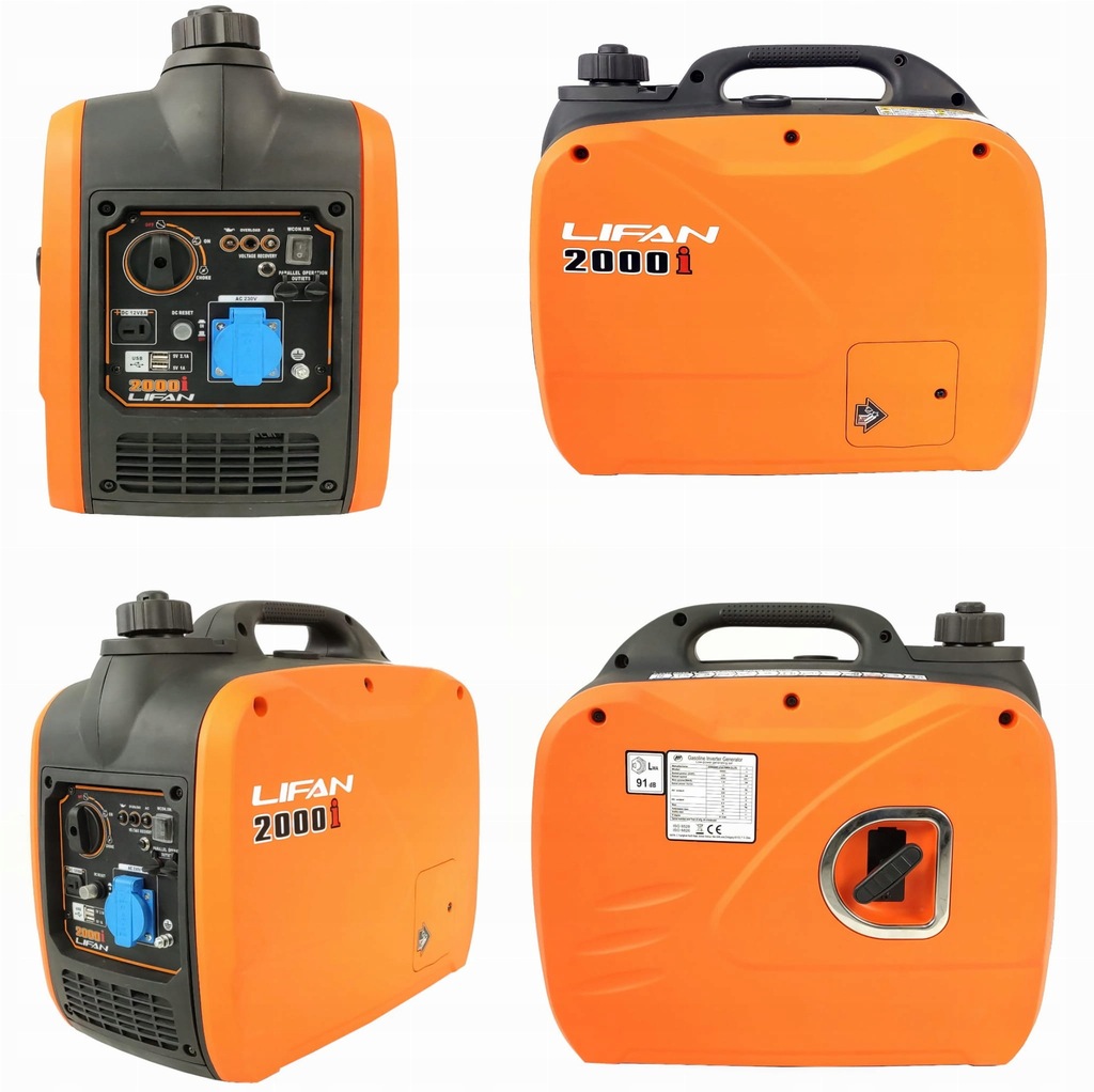 Agregat prądotwórczy Lifan 2000i inwertorowy 1,8kW - 12226472152 ...