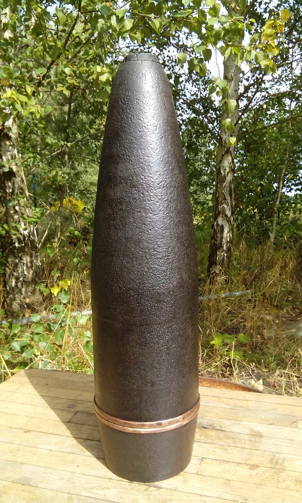 Polski Pocisk 155 mm wz.1915 do haubicy wz.1917 - 14744945871 ...