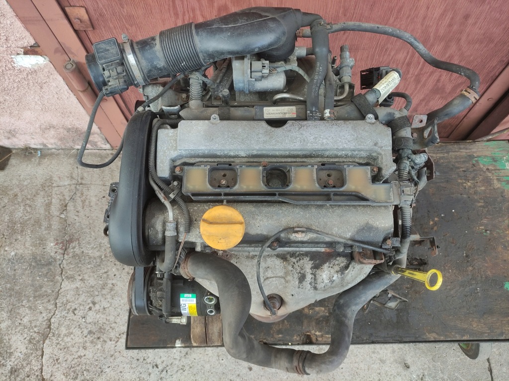 Opel Astra H 3 Vectra C 1,8 16v silnik kpl. Z18XE - 12579188630 ...