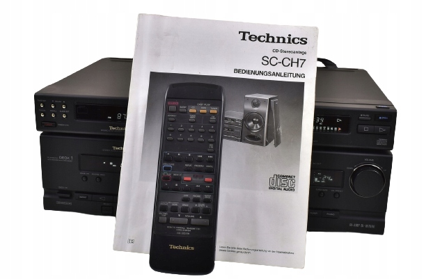 TECHNICS SC-CH7 Unikatowa wieża stereo vintage - 14204532126 ...
