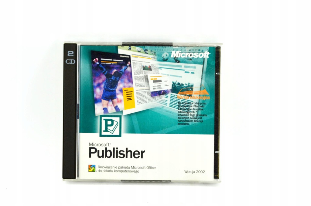 Microsoft Publisher 2002 BOX EDU PL - 12441610507 - oficjalne archiwum ...