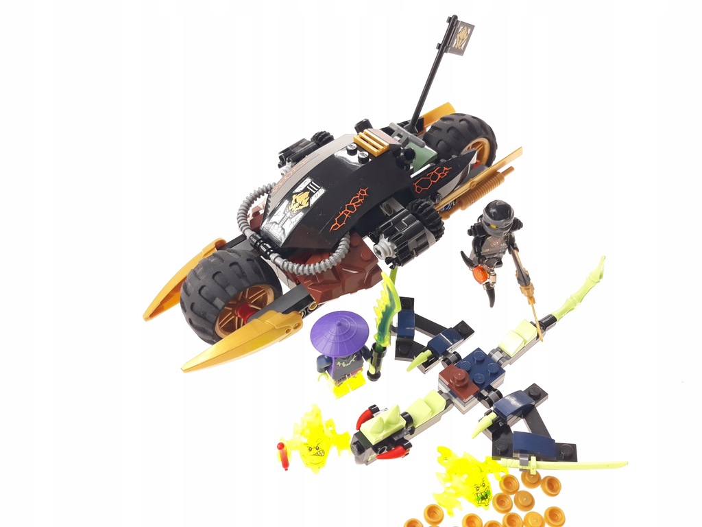 Lego Ninjago 70733 Blaster Bike - 11945526641 - oficjalne archiwum Allegro