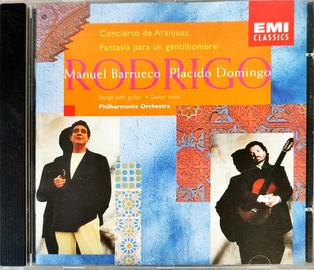 CD RODRIGO MANUEL BARRUECO PLACIDO DOMINGO - 13452034988 - oficjalne ...