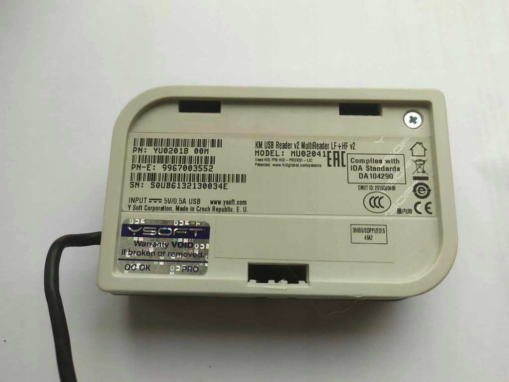 Czytnik Ysoft USB Reader v2 Multireader LF + HF v2 - 14053321675 ...