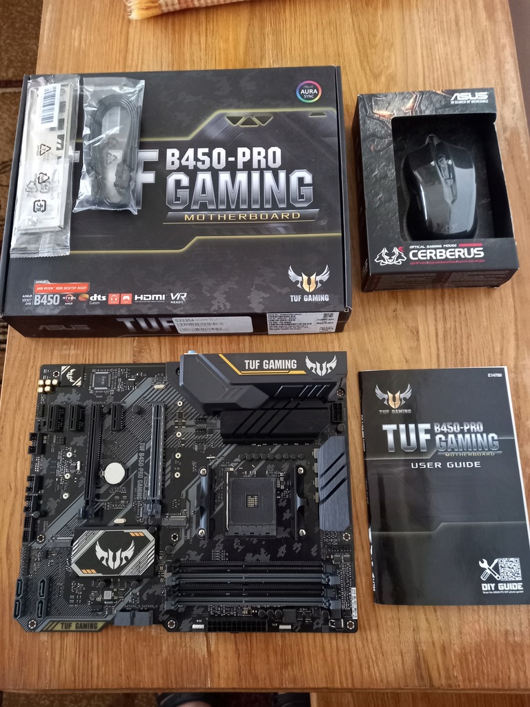 Płyta główna ASUS TUF B450-PRO GAMING ATX - 13697815019 - oficjalne ...