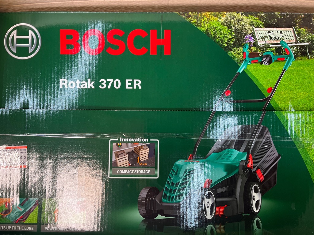 Kosiarka elektryczna Bosch 1400 W 40L ROTAK 370 ER - 13665385297 ...