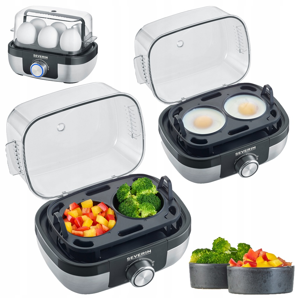 JAJOWAR URZĄDZENIE DO GOTOWANIA 6 JAJEK AUTOMAT - 10194638038 ...