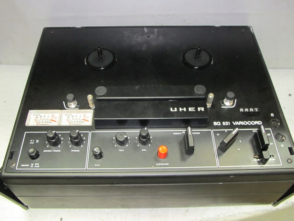MAGNETOFON SZPULOWY UHER SG521 VARIOCORD - NR S387 - 14587295308 - oficjalne archiwum Allegro