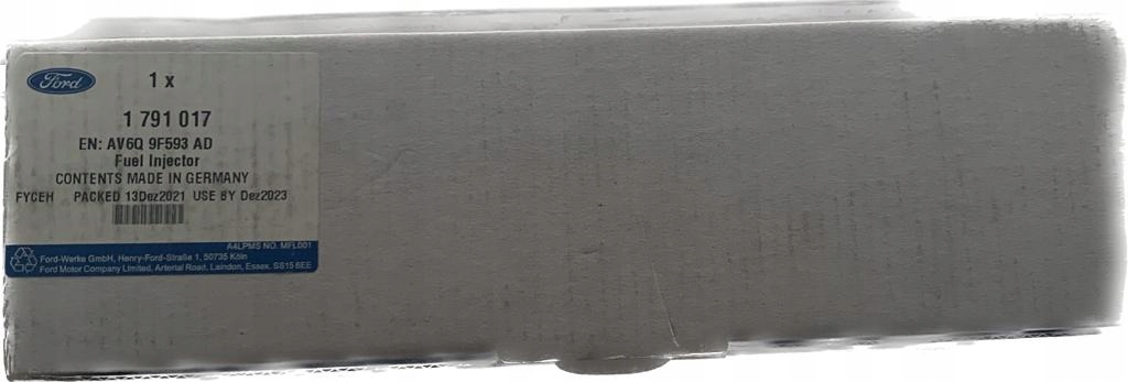 Ford OE AV6Q-9F593-AD 1791017 wtrysk OEM - 12882761859 - oficjalne ...