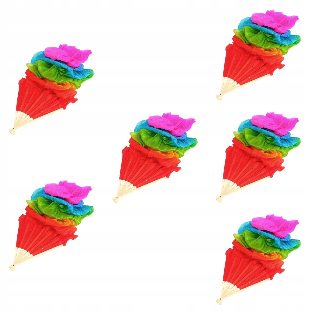 Belly Dance Fan Flags Dancing Extended 6 Count - 14120711970 ...