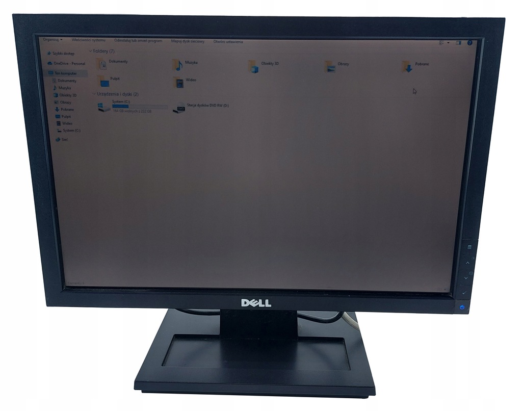 Monitor LCD 17" Dell E1709Wc VGA 1440x900px panoramiczny + STOPKA - 14399215592 - oficjalne ...