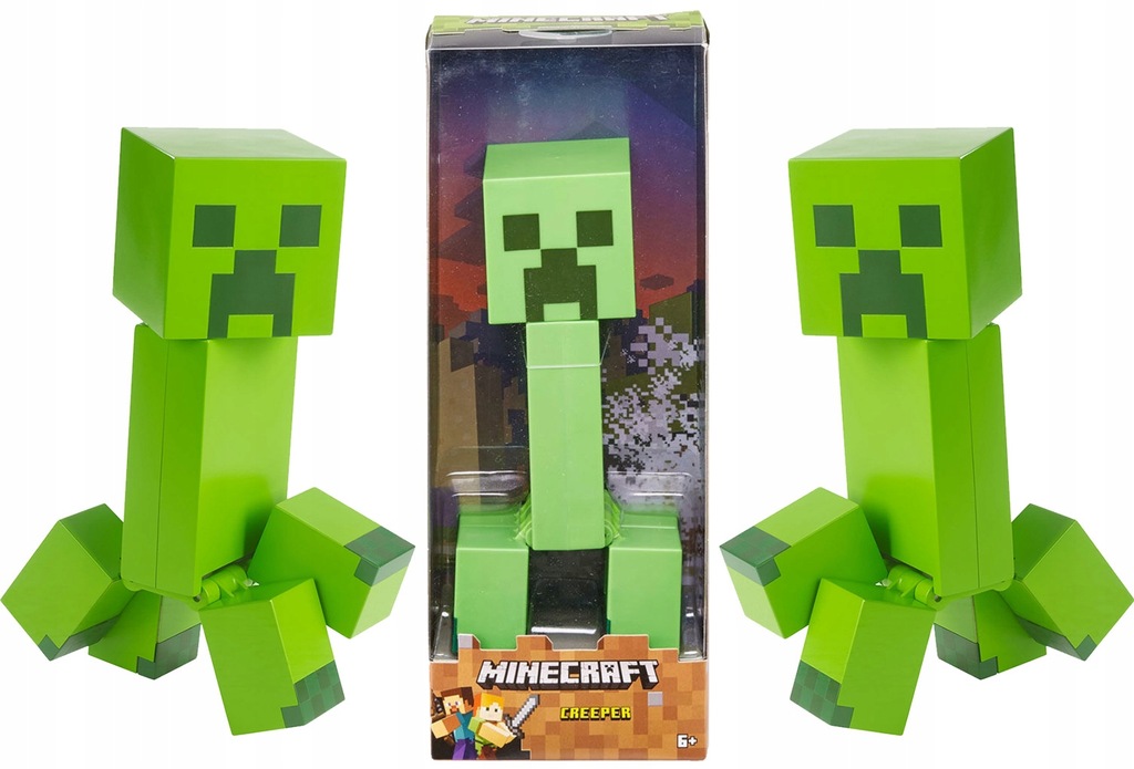 Minecraft CREEPER XXL Maincraft Clipper Majkraft - 9018124008 ...