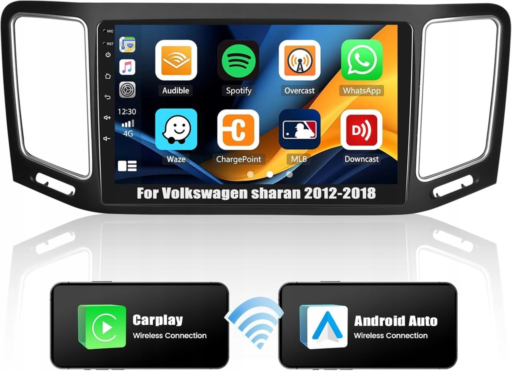 VW Sharan 2012-2018 RADIO GPS ANDROID WIFI 2+64GB CARPLAY KAMERA COFANIA - 16765842198 ...