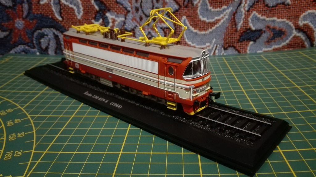 Elektrowóz Rada 230 059-8 skala 1:87 H0 Laminatka - 14074229070 - oficjalne archiwum Allegro