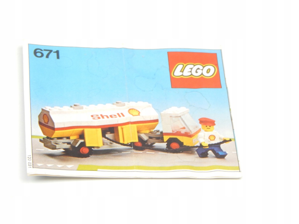 LEGO INSTRUKCJA LEGOLAND TOWN 671 SHELL - 8705077227 - oficjalne ...