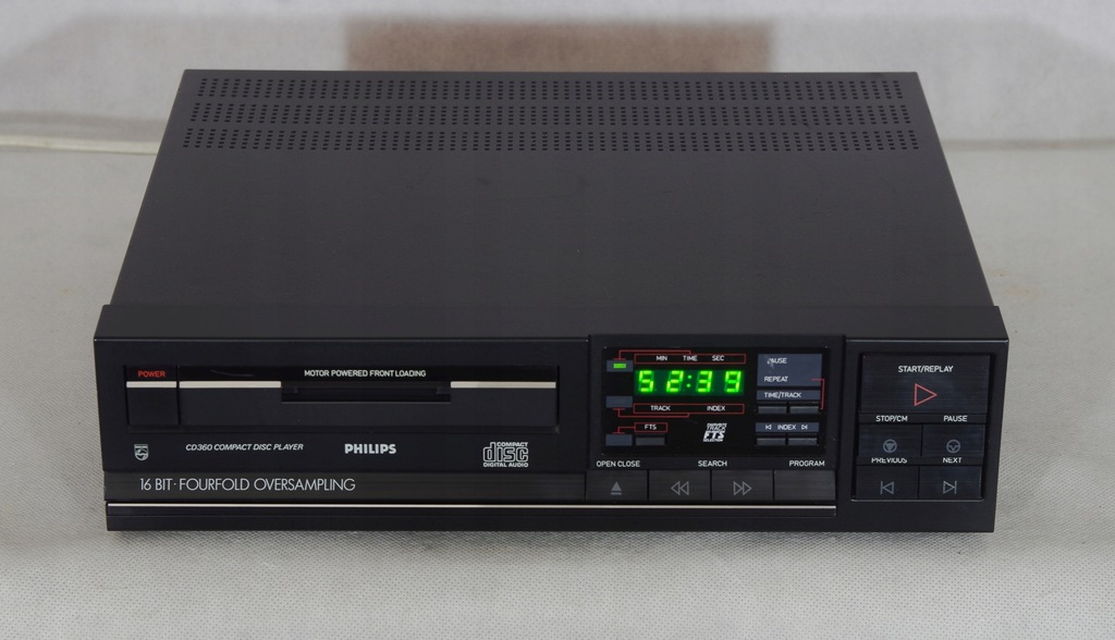 Philips CD 360 Philips CD360 odtwarzacz cd TDA1541 - 12737445429 ...