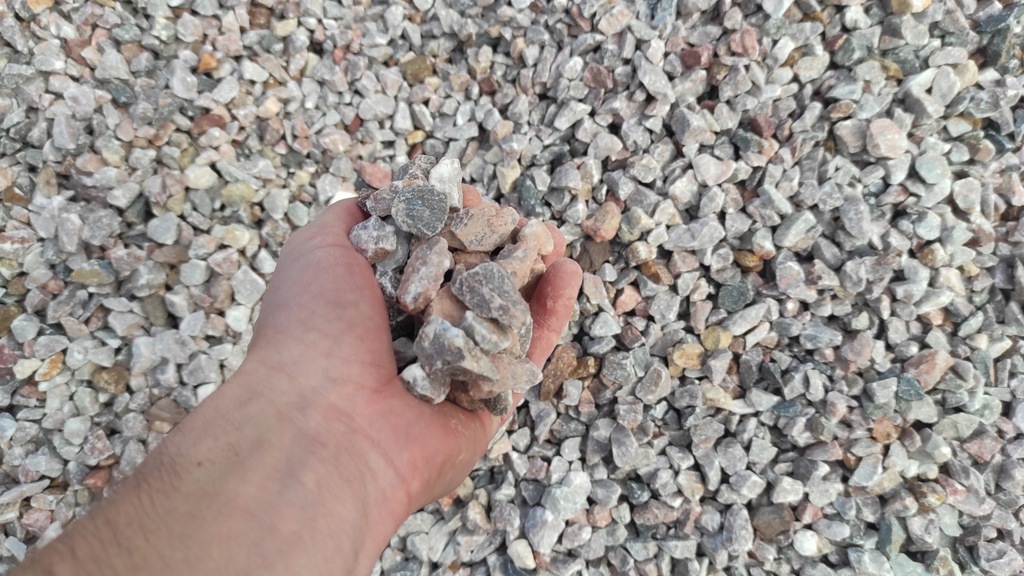 grys różowy wapienny 8-16mm - 13487998909 - oficjalne archiwum Allegro