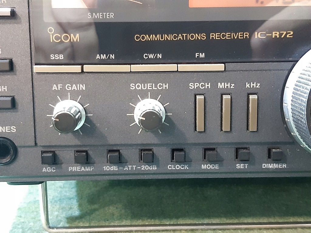 ICOM IC - R72 Odbiornik Nasłuchowy Komunikacyjny - 9181581658 ...