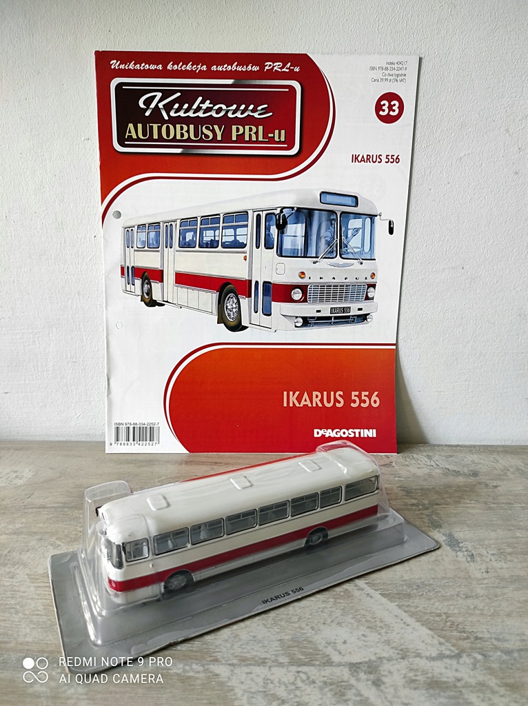 IKARUS 556 Kultowe Autobusy PRL 1:72 NUMER 33 - 13228706932 - oficjalne ...