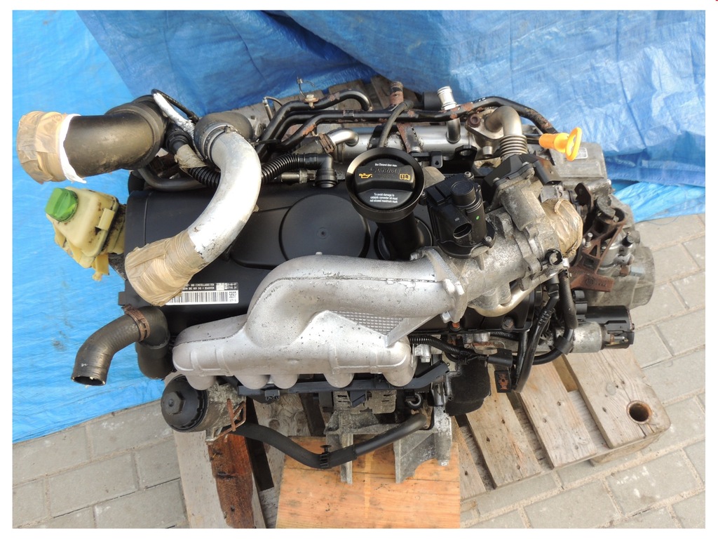 SILNIK VW T5 2.5TDI BNZ gwarancja części - 8520923117 - oficjalne archiwum Allegro