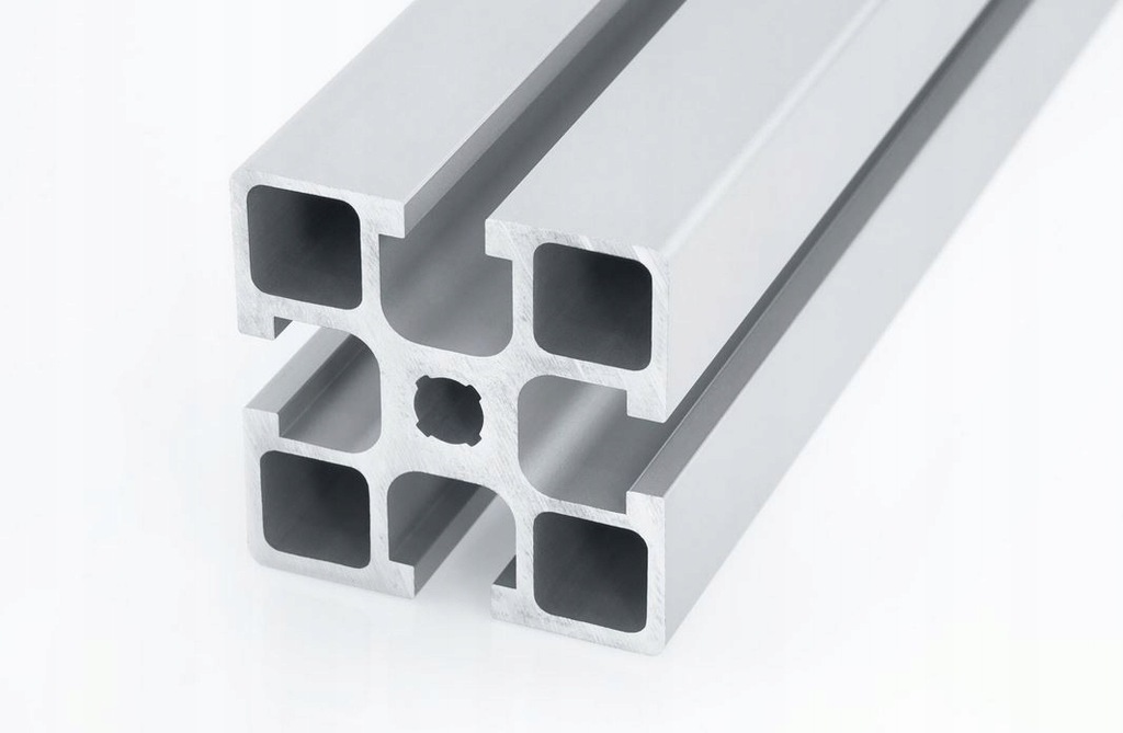 Profil aluminiowy 45x45 lekki rowek 8 - 50cm - 11842207487 - oficjalne ...
