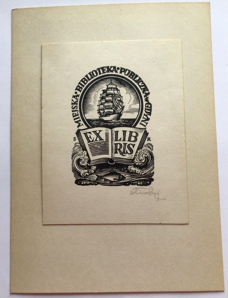 Ex-libris Miejska Biblioteka Publiczna w Gdyni - 14634830728 ...