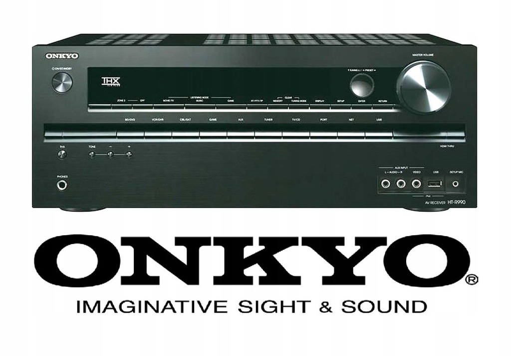 Amplituner kina domowego 7.1 Onkyo HT-R990 - 8982155984 - oficjalne ...