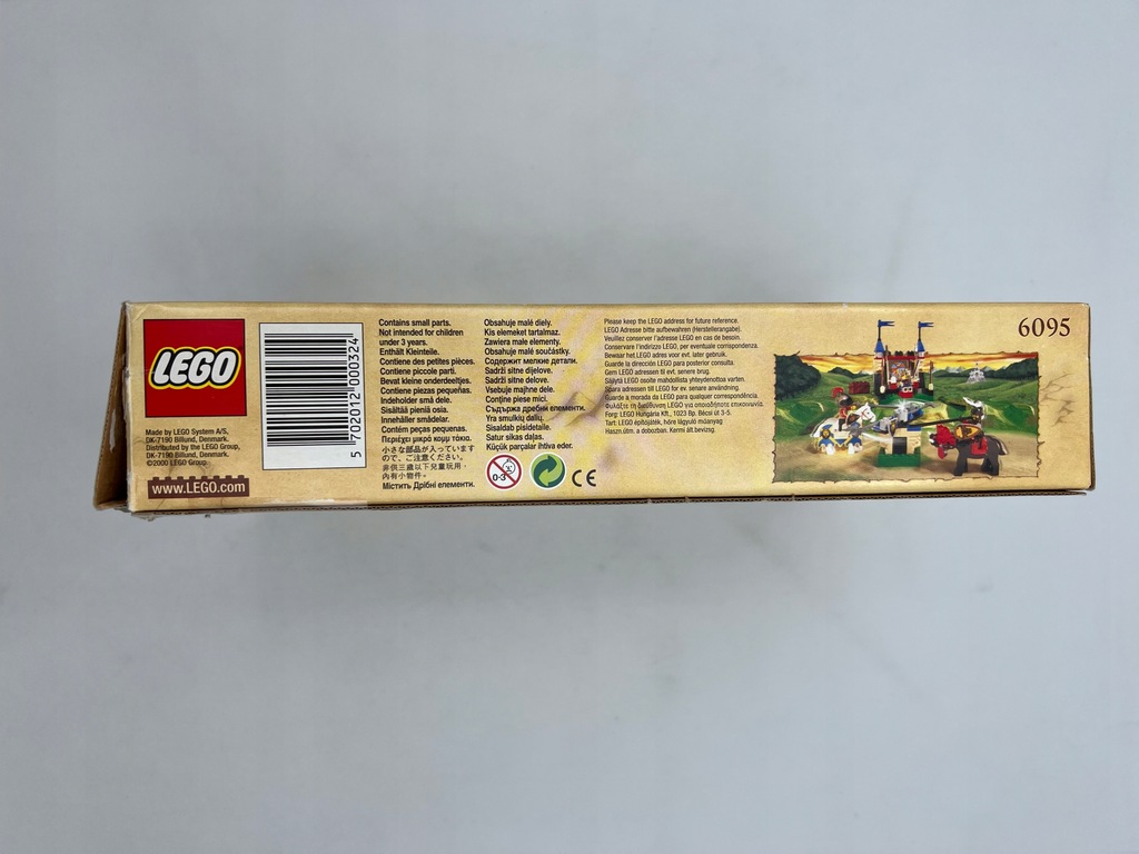 Lego 6095 Castle Royal Joust BOX - 12405581917 - oficjalne archiwum Allegro
