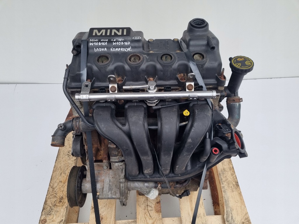 SILNIK Mini One R50 R53 1.6 16V W10B16A W10B16D - 13518663588 ...