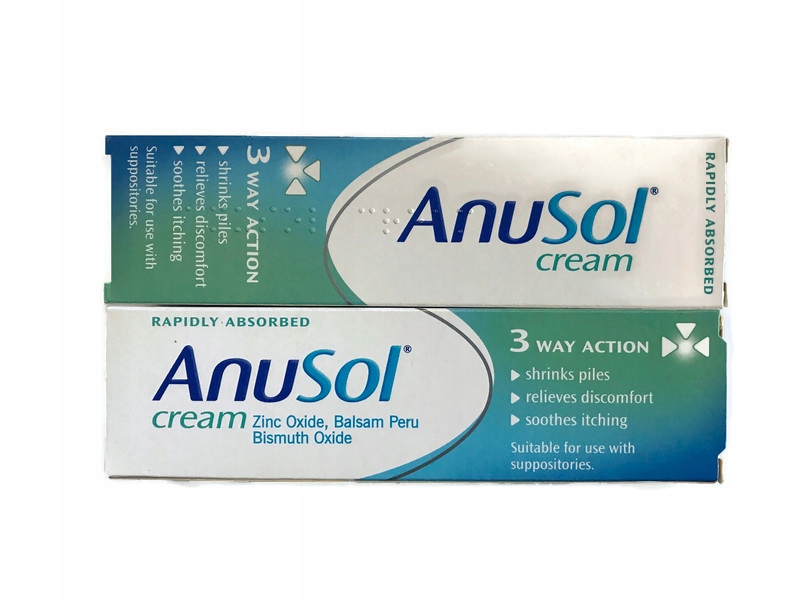 ANUSOL KREM CREAM na hemoroidy 23 g - 13372439672 - oficjalne archiwum ...