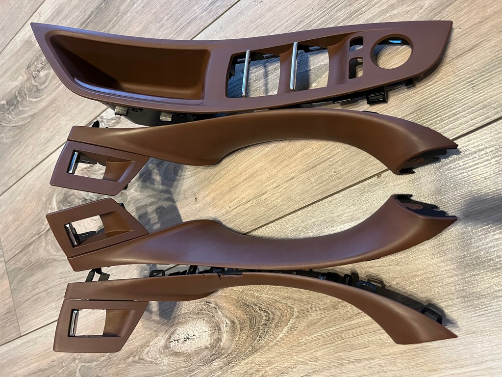 ORYGINALNE UCHWYTY DRZWI ZESTAW OE BMW 5 F10 F11 - 13059836134 ...