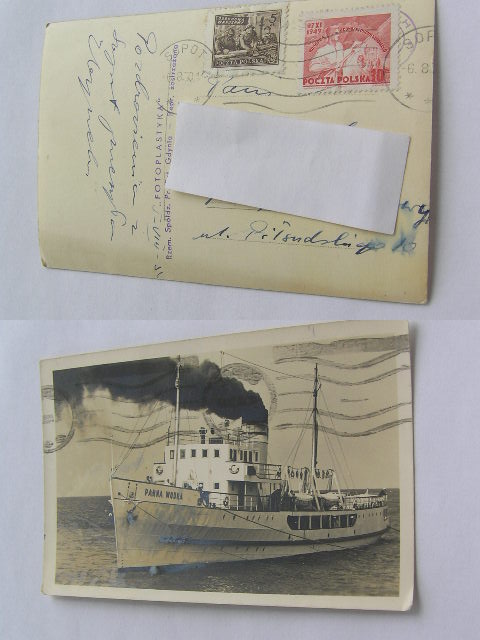 STATEK - "PANNA WODNA" - Stempel SOPOT - 10586855162 - oficjalne ...