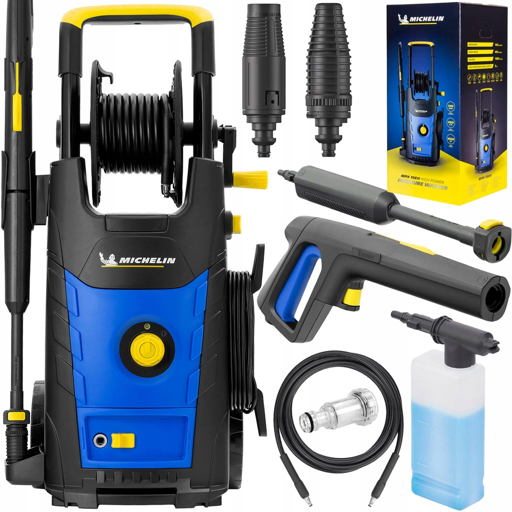 MYJKA CIŚNIENIOWA 220ewBAR TURBO Michelin 1900 W - 13655387321 - oficjalne archiwum Allegro