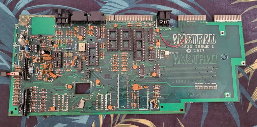 ZX Spectrum +3 płyta główna amstrad ISSUE 1 - 13942373905 - oficjalne ...