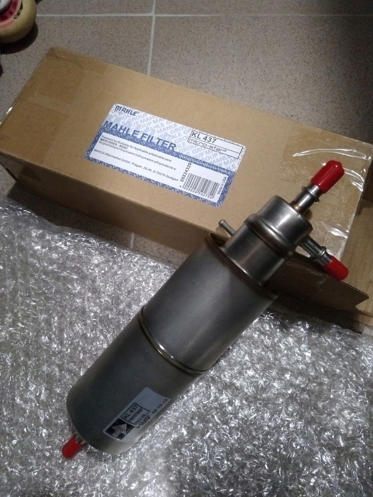 FILTR PALIWA MERCEDES W163 A1634770201 A1634770701 - 11831303354 ...