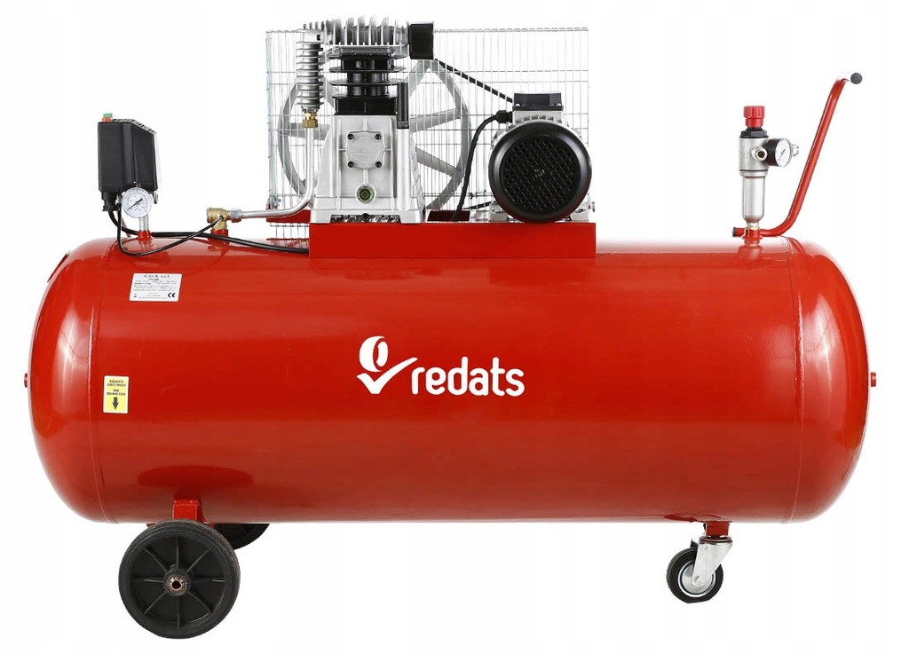 Kompresor Olejowy Sprężarka 270L 10 bar 3 kW - 11624278779 - oficjalne ...