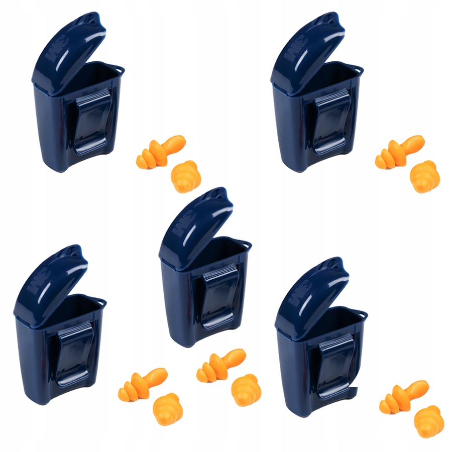 Stopery zatyczki do Uszu do spania 3M 1261 5 par - 12521238903 ...